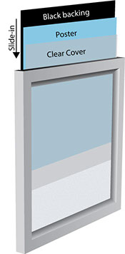 Slide in and Out Poster Frames